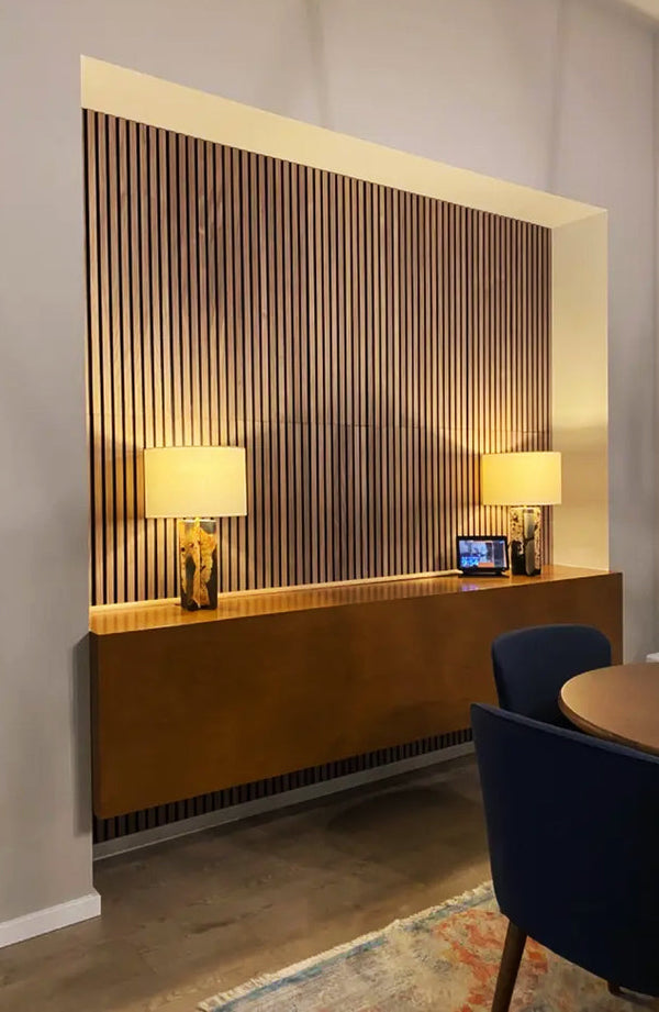 The Original Luxury Acoustic Slat Wood Panelling Solution | Acupanel®